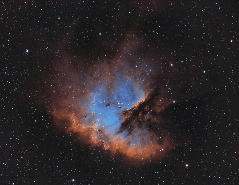 IC 1590 and the Pac-Man Nebula | USask Astronomy