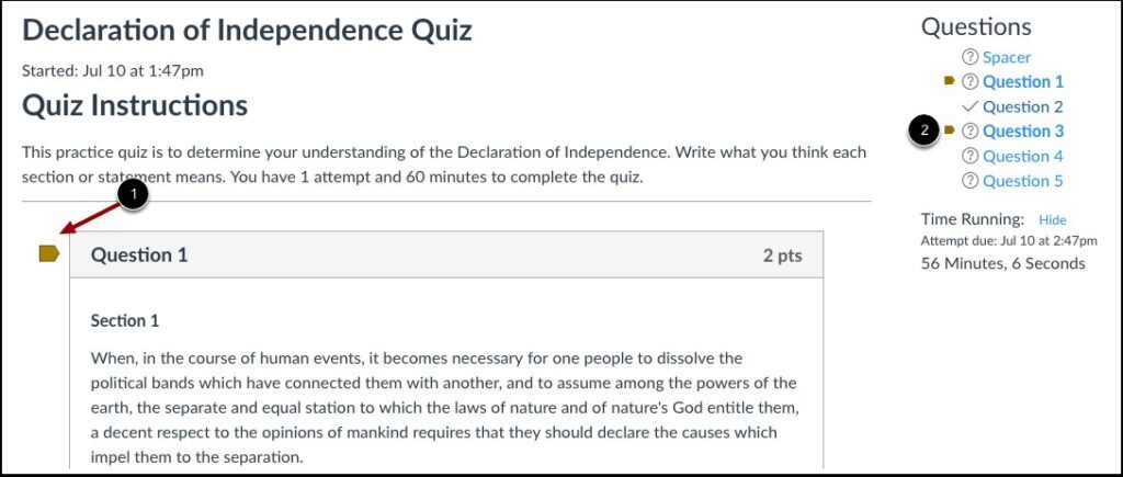 Tips for Taking Quizzes in Canvas | Canvas Tips For Students