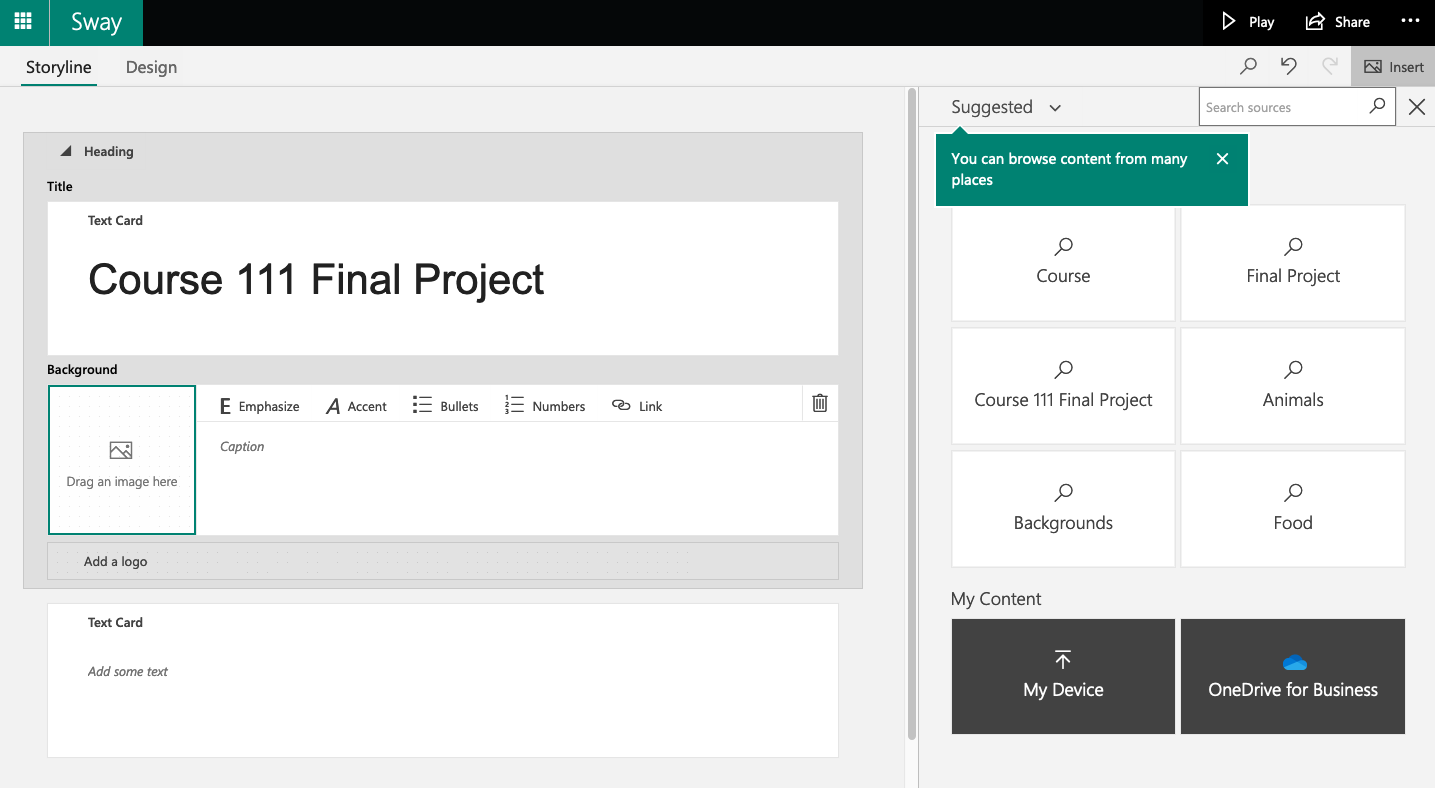 Hidden Gems – Multimedia Presentations with Microsoft Sway – DEU ...