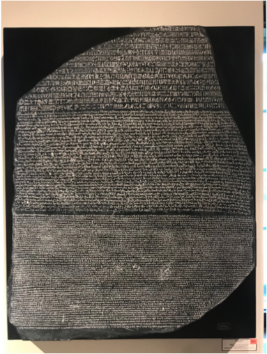 The Rosetta Stone « History and Future of the Book 2018